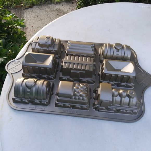 Nordic Ware | Kitchen | Nordic Ware Golden Train Mold New | Poshmark